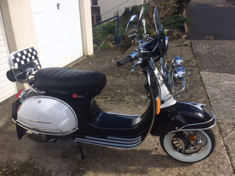 Mike’s lexmoto Milano 125 auto – Torbay Mods Scooter Club