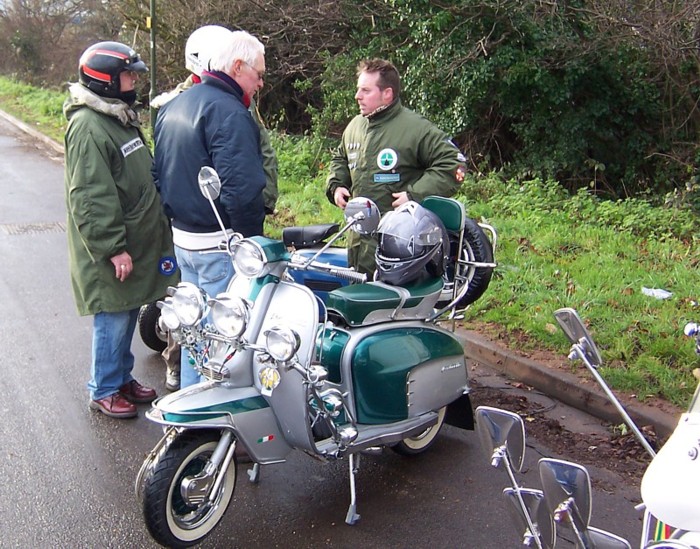 After Christmas Ride Out 2007 – Torbay Mods Scooter Club