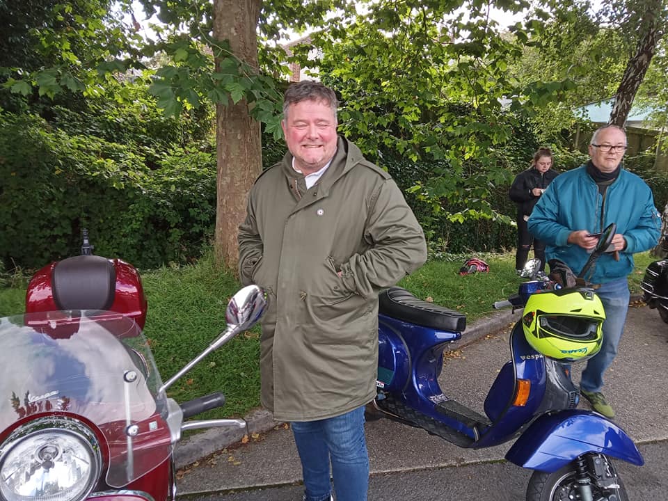 Inter-club ride out – Torbay Mods Scooter Club