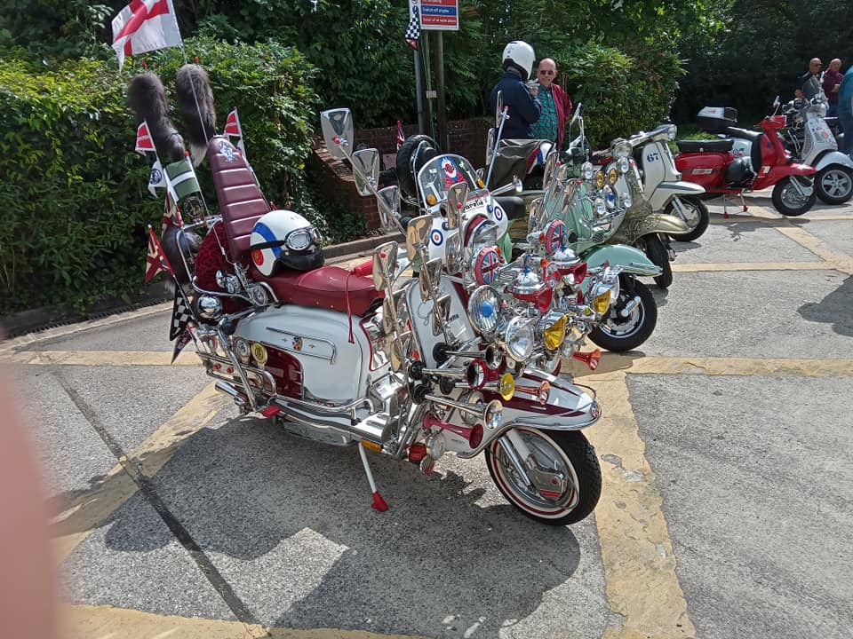 Inter-club ride out – Torbay Mods Scooter Club
